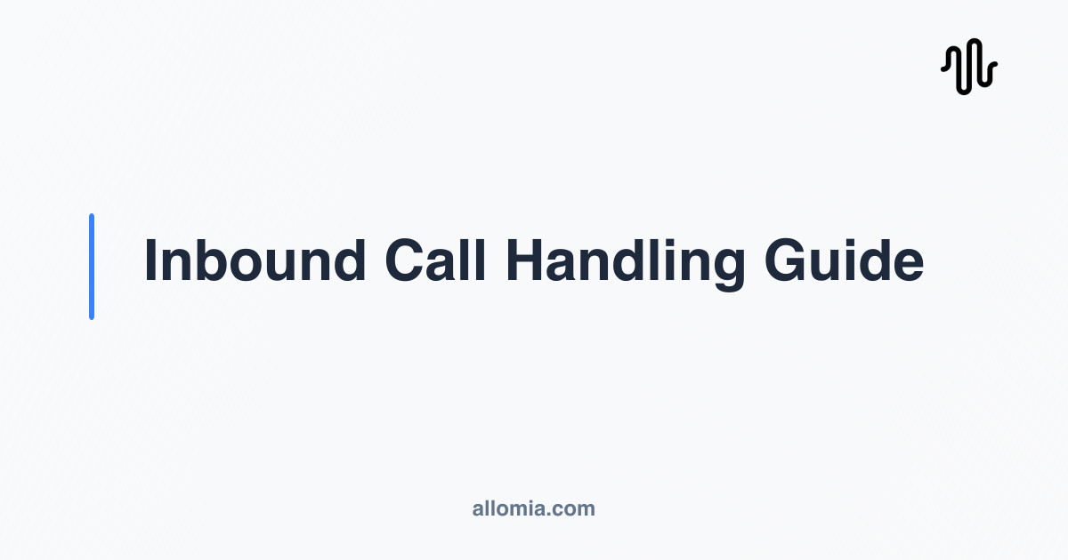 How Inbound Call Handling Works | Help Center | AlloMia